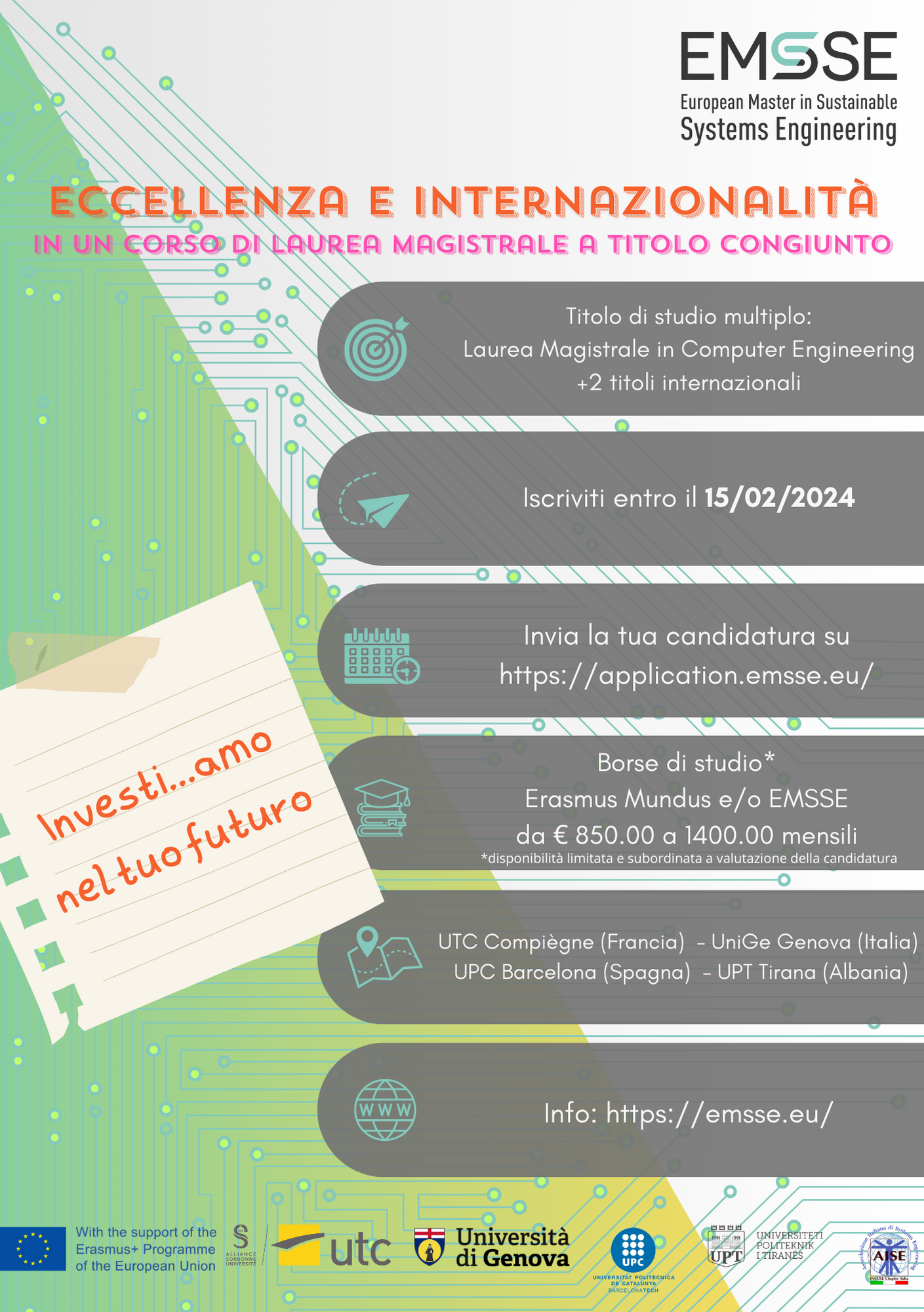 EMSSE: la nuova laurea magistrale di UniGe in Ingegneria dei sistemi sostenibili | UniGe.life